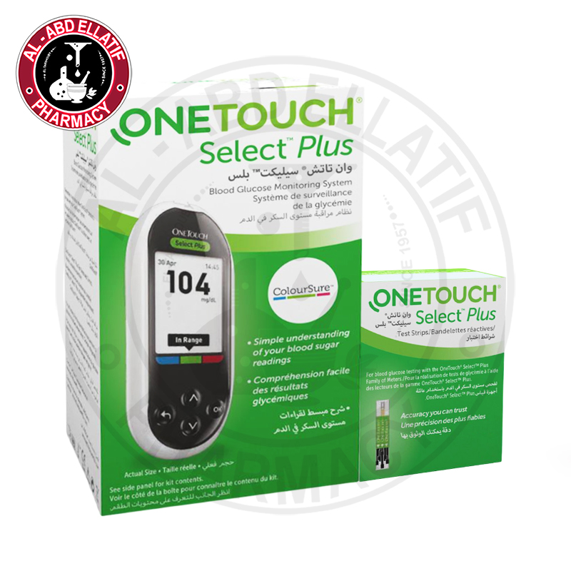 One Touch Select Plus Monitor + 25 Strips