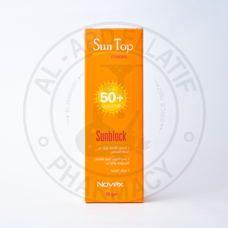 Sun Top SPF 50 Sunscreen Cream 50 gm