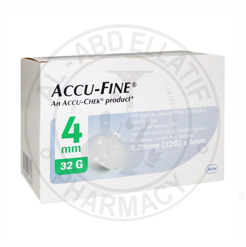 Accu Fine Needles 0.23 (32 G) × 4 mm 1 Piece